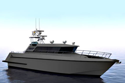 Patrol boat - FB.17A - Estaleiros Navais de Peniche - inboard / aluminum