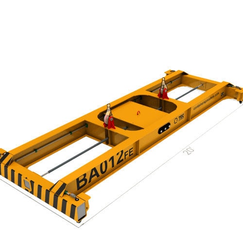 Container spreader - BA-012FE - TEC CONTAINER - automatic