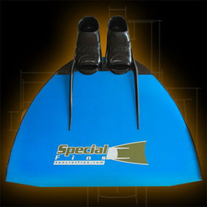 Freediving monofin - COLORED - Specialfins Ltd. - spearfishing / rubber ...