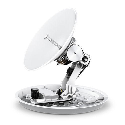 VSAT antenna - v60E - Intellian Technologies - Ku-band / for boat / radome