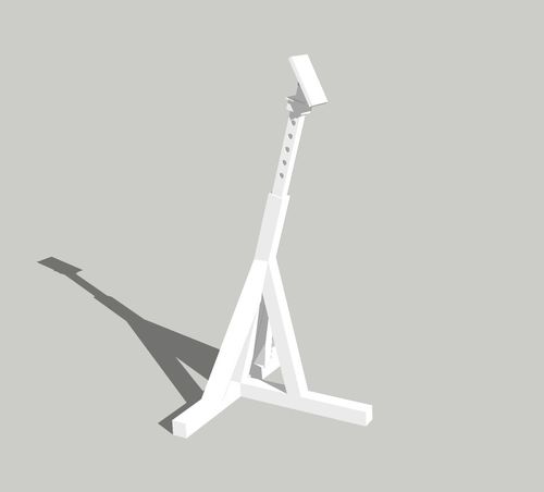 Sailboat stand - IFS-101 15-10T 1-1,5m - Yachtgarage - adjustable ...