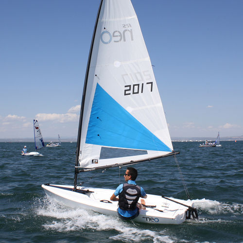 Single-handed sailing dinghy - NEO - RS Sailing France - children's ...