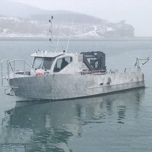 Work boat - H43 : 12M SEAWORKS - ODC MARINE - inboard / aluminum
