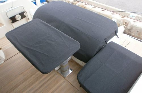 Boat protective cover - MC 5 - TTOP Nautic - cockpit table / PVC / gray