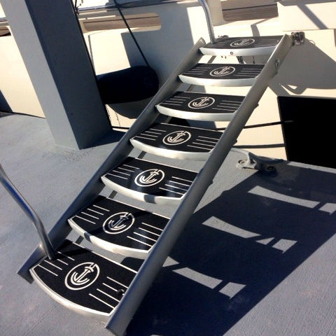 Yacht stairs - Heavy Duty - UMT MARINE LLC