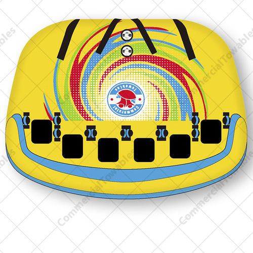 6-person max. towed buoy - AQUASPEED 6 - Commercial Towables