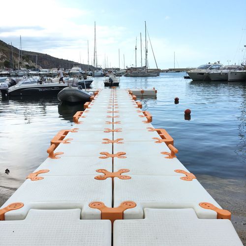 Modular dock - TAFF - Modular Floating System - floating / mooring / for marinas