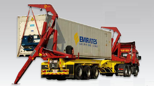 Container trailer - STANDARD / 195 S - Hammar - for terminals / side ...