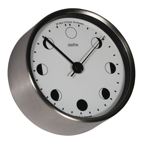 Analog clock - 607300 - Delite - moon phase indicator / for boat / for ...