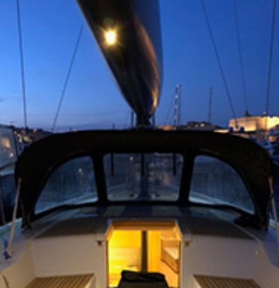 Indoor light - Furlerboom - for sailboats / cockpit