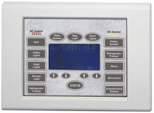 Boat monitoring and control panel - 450ECM - E-PLEX - for yacht