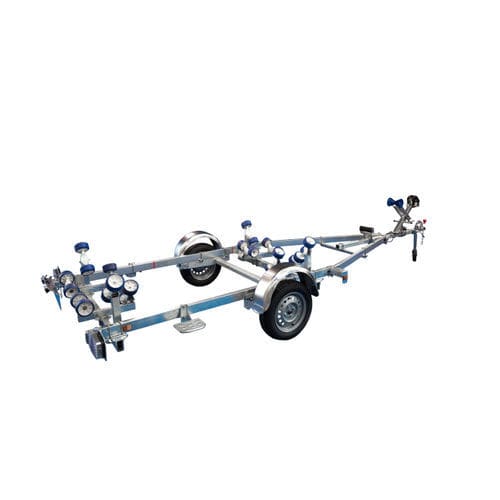 Road trailer - D1857 - SUN WAY - launching / for boat / roller