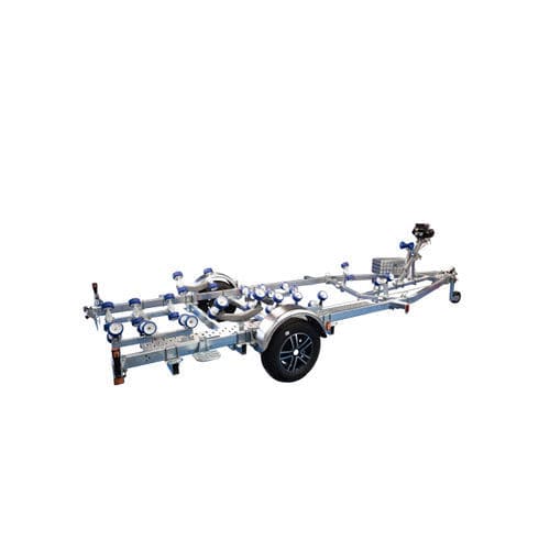 Road trailer - D1611 - SUN WAY - launching / for boat / roller