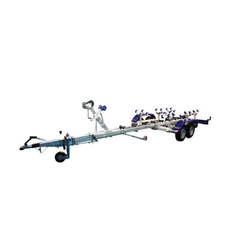 Road trailer - SW1665M16 - SUN WAY - launching / for boat / roller