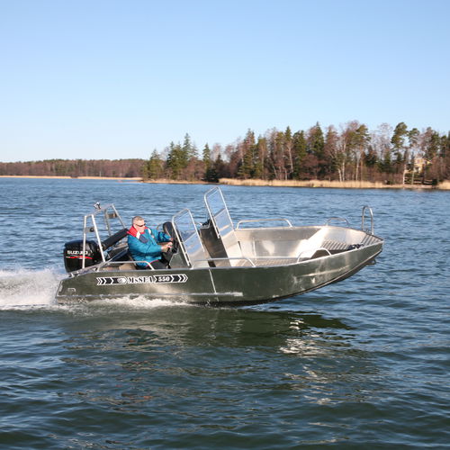 Utility boat - Ms SEA 550 - MS Boat - outboard / aluminum