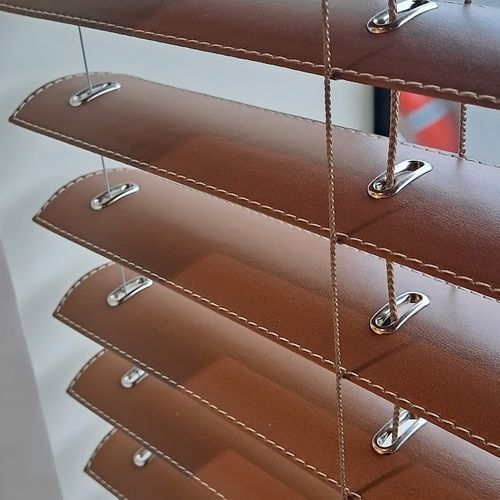 Venetian window covering - SOFTLINE - LANAUTICA - synthetic leather ...