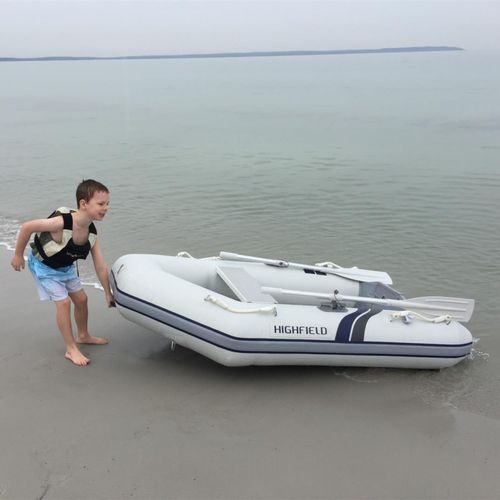 Outboard inflatable boat - Roll Up 230 - HIGHFIELD BOATS - foldable ...