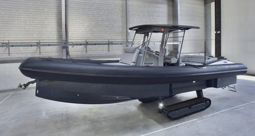 Outboard inflatable boat - Knight - Iguana Yachts - twin-engine / rigid ...