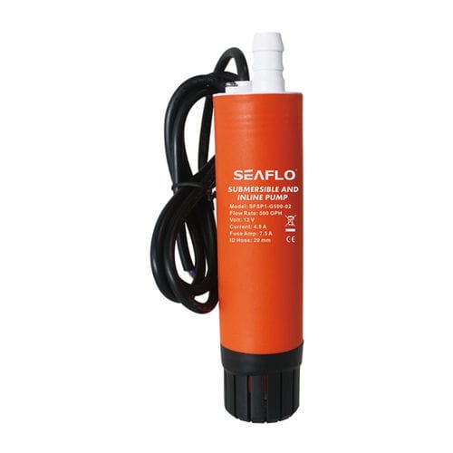 Boat pump - 500GPH - SEAFLO - transfer / seawater / fuel