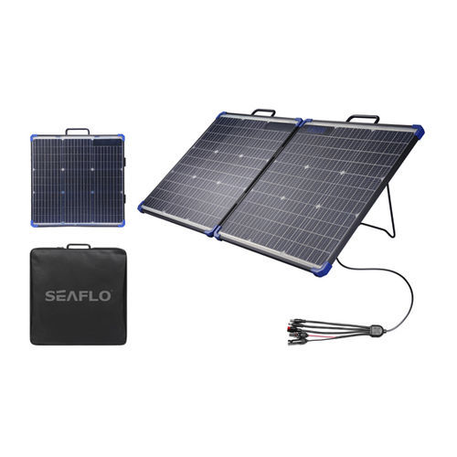 Folding solar panel - SFSP1-W100-06 - SEAFLO - monocrystalline silicon ...
