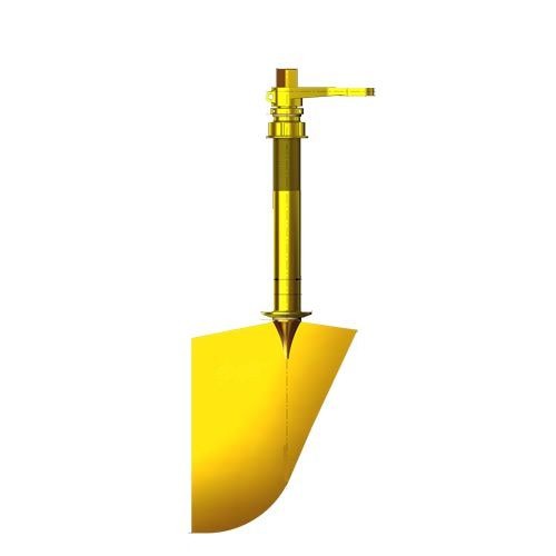 Motor boat rudder blade - TNI series - Italian Propellers S.r.l. - for ...