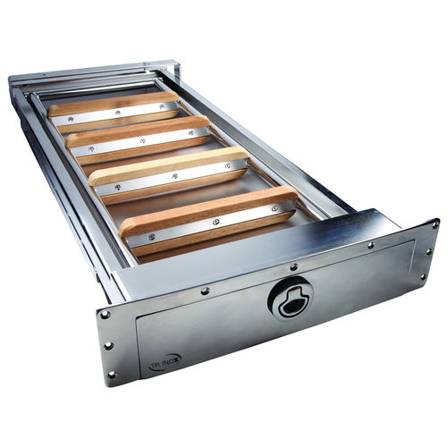 Boat ladder - 01.073 series - TR INOX - retractable / swim / platform