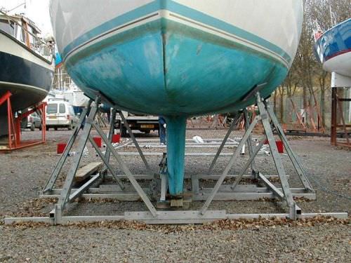 Boat cradle - STANDARD - Tennamast - adjustable