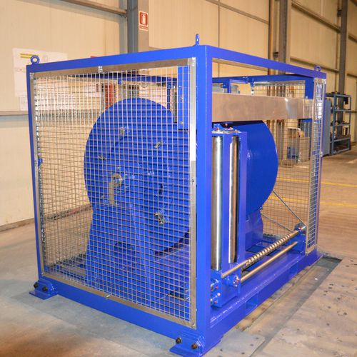 Ship winch - 0.3Te - ROMICA TIE GROUP - ROV umbilical cable / electric ...