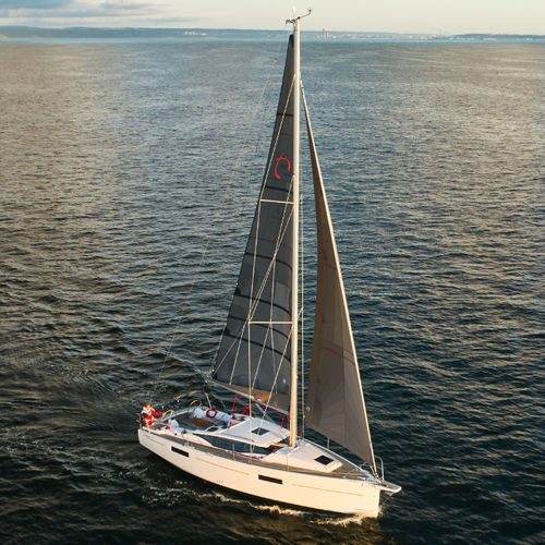 Cruising sailboat - Maxus 35 - Northman Krysztof Stepniak - 3-cabin / 6 ...