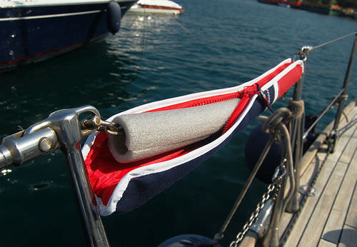 Protective cover - NAVISHELL - for sailboats / guardrail
