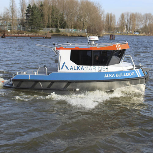 Hydrographic survey boat - PORTER 78 INB - STORMER MARINE - stern-drive ...
