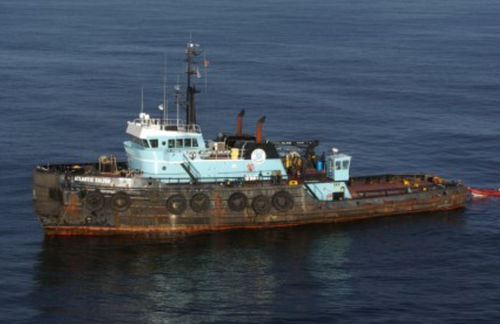 Steel tugboat - Atlantic Salvor - Donjon Marine