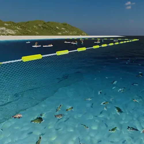 Anti-predator net - Shark - Geoseas Marine Protection and Demarcation ...