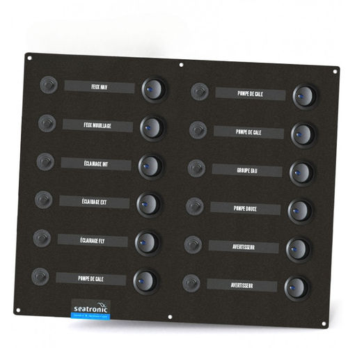 Boat switch panel - ETA12 - seatronic - lighting / LED