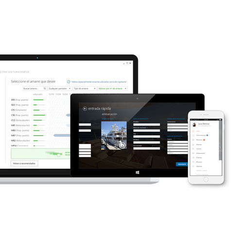 Marina software - Ideris - analysis / management / access control