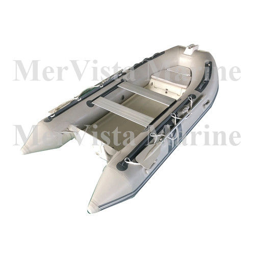 Outboard inflatable boat - 330 - MerVista Boat - rigid / open / aluminum