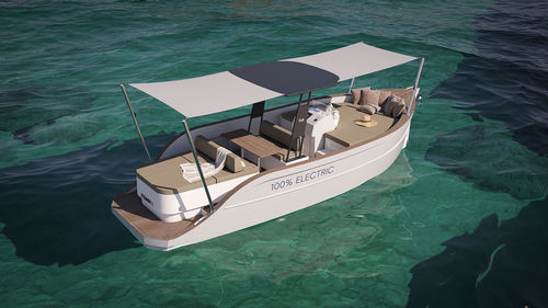 Inboard small boat - reBot 8 - reBot Yachts S.L. - electric / open ...