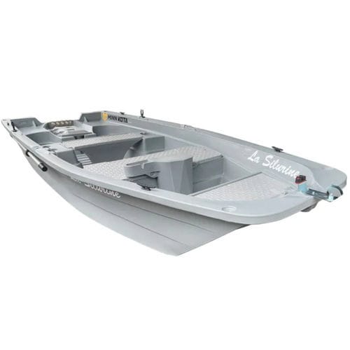 Outboard small boat - Silurine 4m Titanium - DELTA NAUTIC - electric ...