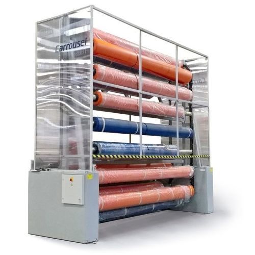 Shipyard storage rack - OTEMAN - rotary / for cutting table feed