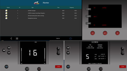 Maritime navigation simulator - C-GMDSS–Sim - Cal-Tek - training ...