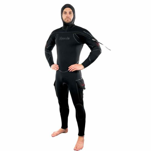 Dive semi-drysuit - NEOTEK 8/7/6 - Hollis - with hood / 8 mm / 7 mm