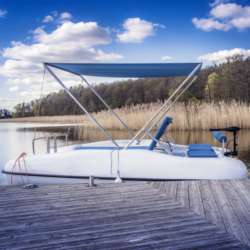 Catamaran small boat - Coco Solemaran - PEHN Bootsbau - electric