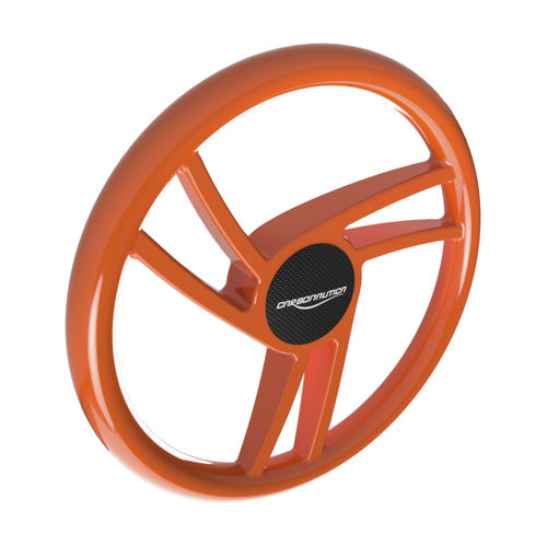 Carbon power boat steering wheel - WIND - CARBONAUTICA - racing / black ...