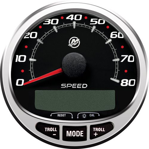 Boat speed log - SC100 - Mercury Marine - analog / digital