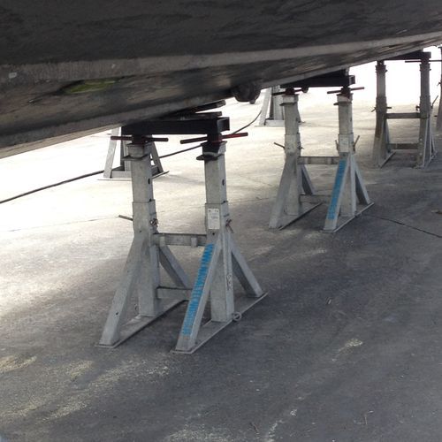 Motor boat boat stand - TAR2T 60 h. 10/15 - Naval Tecno Sud ...
