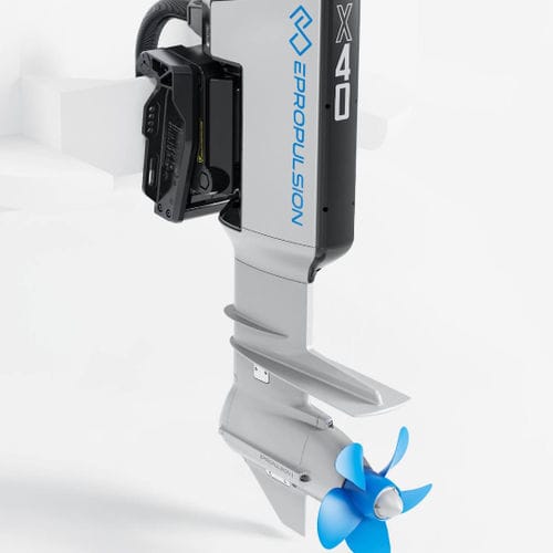 Outboard motor - X40 - ePropulsion Technology Ltd. - propulsion ...