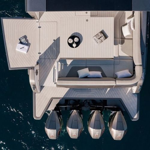 Non-slip boat decking - Esthec - Baltic teak, UAB - composite