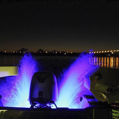 Underwater boat light - Piranha P3 - BluefinLed - for yachts / for ROVs ...