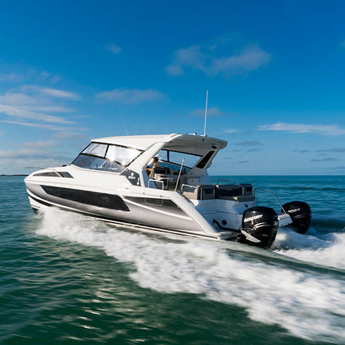 Catamaran express cruiser - 36 - AQUILA POWER CATAMARANS - outboard ...