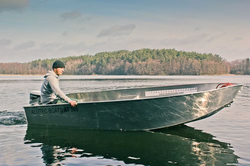 Outboard bay boat - AT-360 - ALUTEC BOATS - sport-fishing / 4-person max.